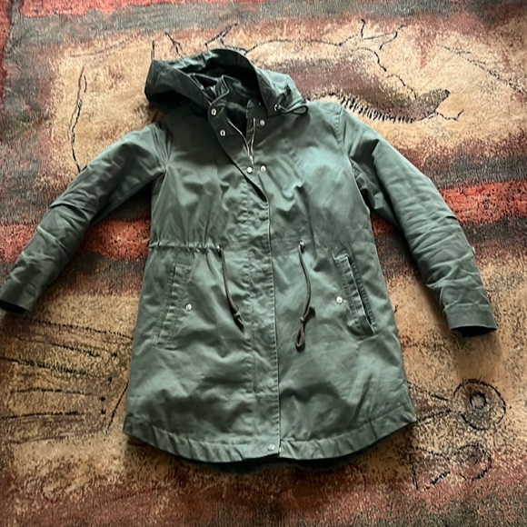 H&M | Jackets & Coats | Hm Long Utility Jacket Size | Poshmark